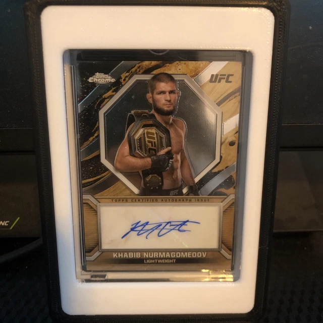 2024 TOPPS UFC Chrome Khabib Nurmagomedov Auto Marks Of Champions MOC ...