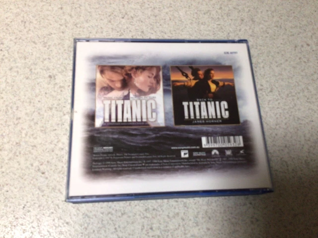 TITANIC DOUBLE CD Soundtrack James Horner $1.99 - PicClick AU