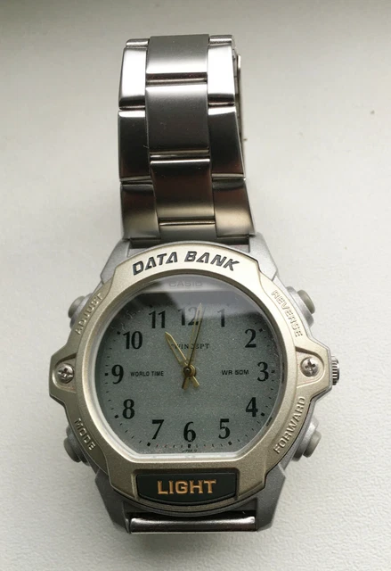 CASIO ABX-24 MODULE 2359 Twincept Vintage NOS World Time Uhr NEU!!! EUR ...