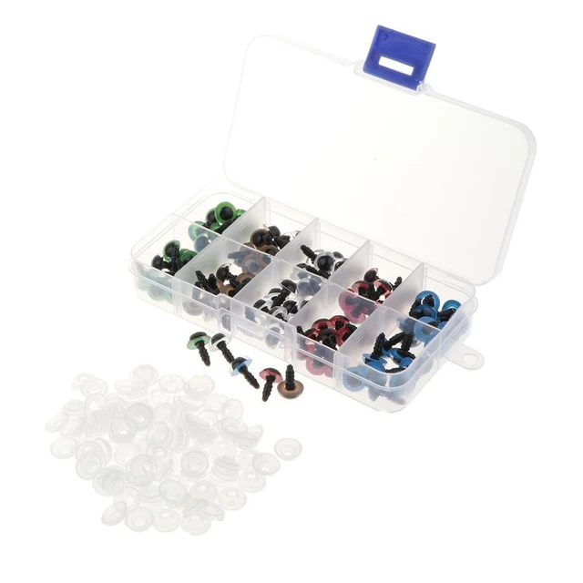KIT D'OUTILS POUR la fabrication de poupées comprenant 100 yeux de EUR ...
