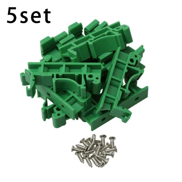 HOLDER PCB BRACKETS 4.2x1x1.8cm Components DRG-01 Plastic Circuit Board ...