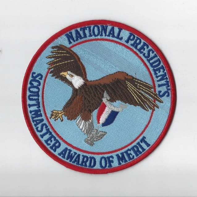 BOY SCOUTS OF America BSA National President's Scoutmaster Award Badge ...