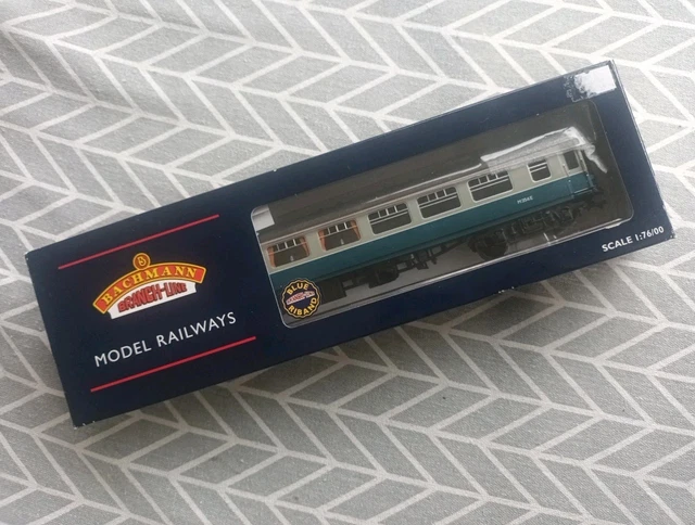 BACHMANN 39-321 MK1 BSP Pullman Bar Second Blue and Grey (with lighting ...