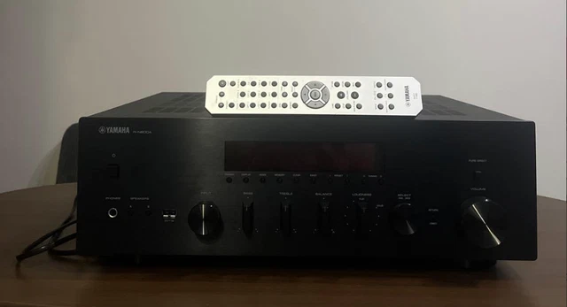 YAMAHA R-N600A NETWORK RECEIVER MusicCast 70W+70W 6Ω Black AC100V 50 ...