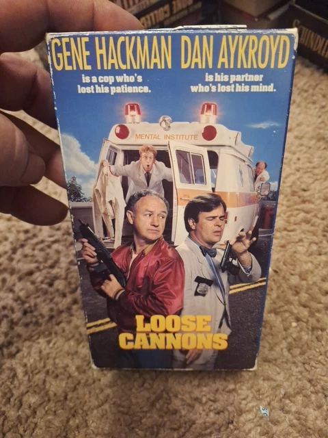 LOOSE CANNONS VHS 1990 Gene Hackman Dan Aykroyd *Buy 2 Get 1 Free* £2. ...
