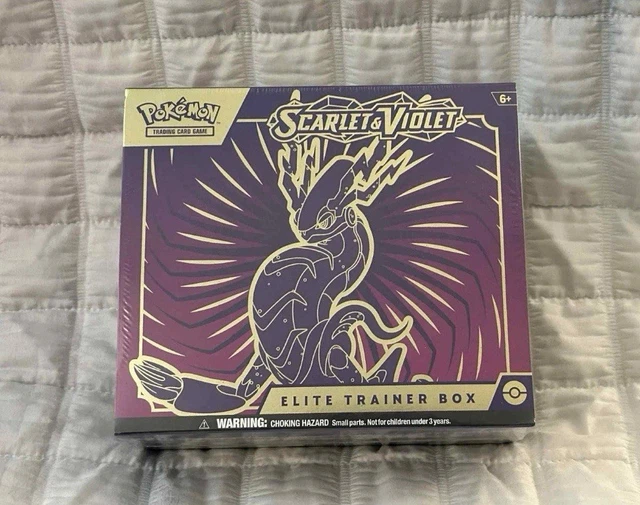 POKÉMON TCG SCARLET & Violet Elite Trainer Box (ETB) - Miraidon $96.19 ...