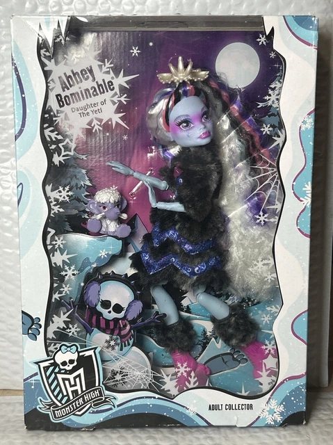 MONSTER HIGH ABBEY BOMINABLE Daughter of the Yeti 2017 Mattel NEUF DANS ...