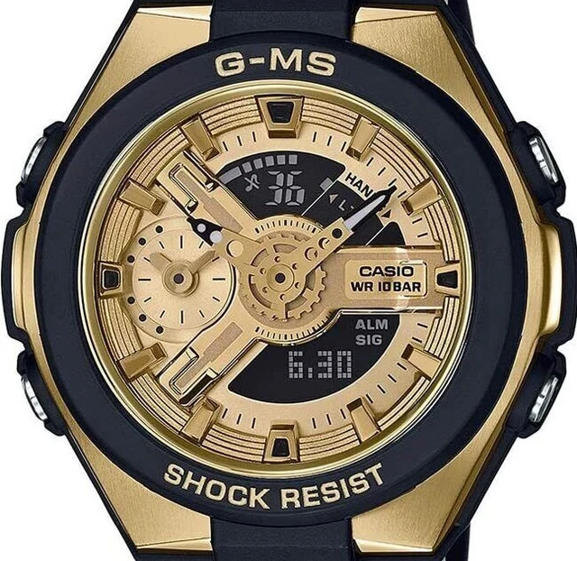 CASIO MSG-400G-1A2 WATCH in Black & Gold. Genuine & New, in sealed ...