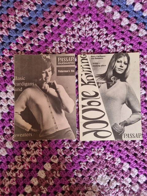 MODELLI PASSAP VINTAGE X2 e ABC della Maglia EUR 5,87 - PicClick IT