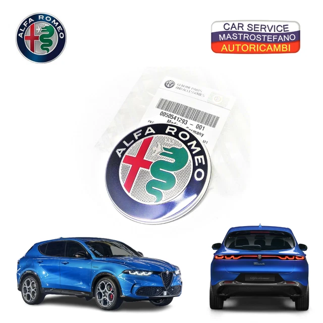 LOGO BLASON ORRNEMENT Emblème Avant/Arrière Original Alfa Romeo Tonale ...