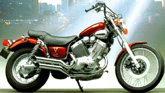 YAMAHA VIRAGO 535 Various Engine Forks Pedal Circles Cardano Saddle ...