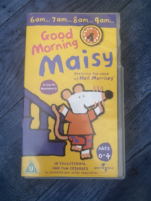 GOOD MORNING MAISY (VHS Tape) £4.99 - PicClick UK