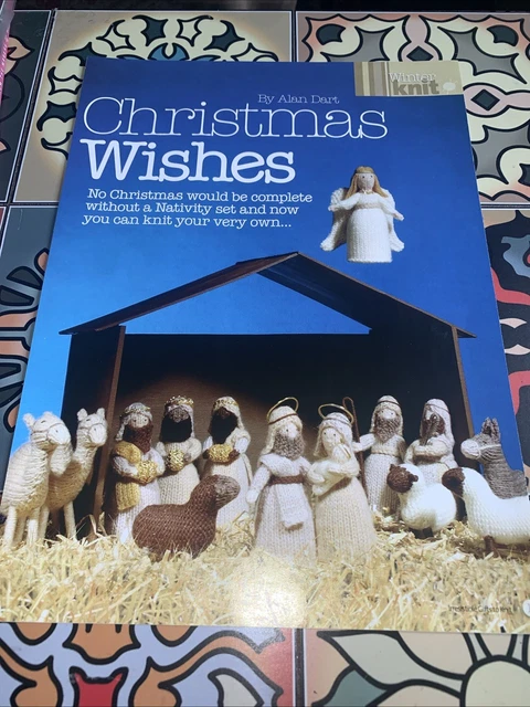 ALAN DART - CHRISTMAS WISHES. Knitting Pattern. MAGAZINE EXTRACT £1.16 ...