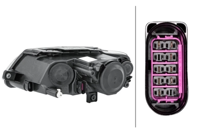 HAUPTSCHEINWERFER HELLA 1EL 247 014-021 für VW PASSAT 3C5 3C2 DE B6 FF Halogen EUR 183,96 ...