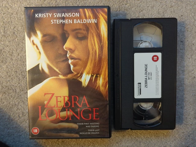 ZEBRA LOUNGE VHS Video Big Box Ex Rental £5.99 - PicClick UK