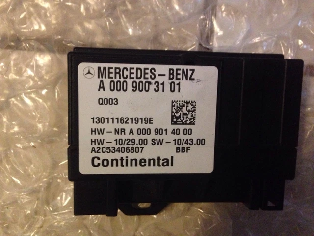 MERCEDES BENZ FUEL Pump Control Unit Relay Module A0009003101 £45.00 ...