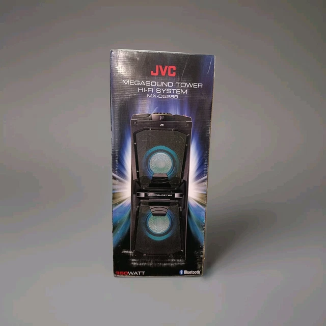 JVC MX-D528B BLUETOOTH Megasound Party Speaker-Black Brand New £125.00 ...