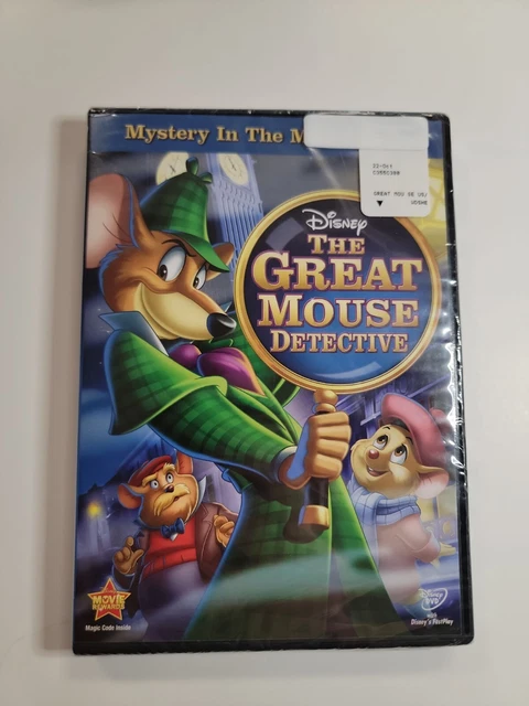 THE GREAT MOUSE Detective (DVD, 1986) Disney DVD Home Entertainment ...