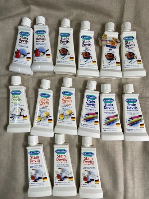 DR. BECKMAN STAIN Devils Stain Remover 50g x 15 pieces £114.12 ...