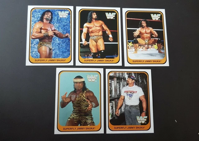 JIMMY SUPERFLY SNUKA 1991 Merlin German Card WWE WWF WCW Wrestling - 5 ...
