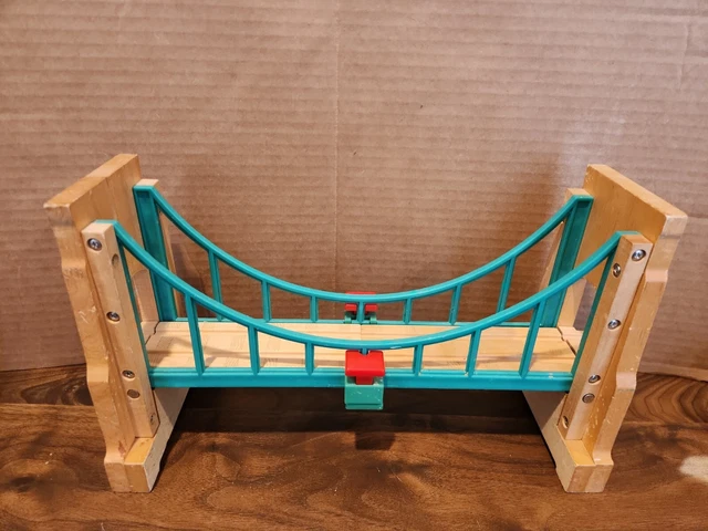 THOMAS THE TRAIN Wooden Collapsing Sodor Suspension Bridge EUR 18,30 ...