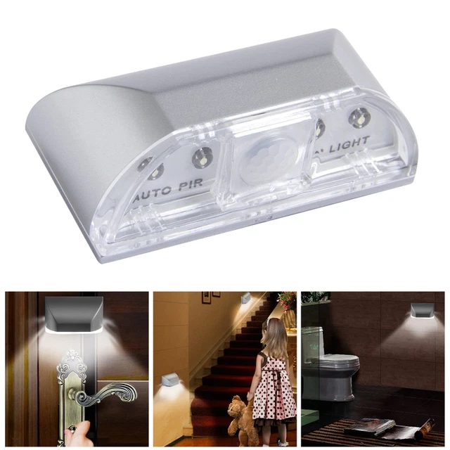 2 PCS LED Infrared Sensor Auto Induction Door Lock Lights For Human ...