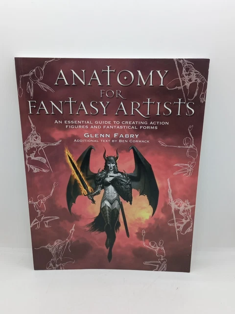 ANATOMY FOR FANTASY Artists: Essential Guide by Glenn Fabry (Paperback ...
