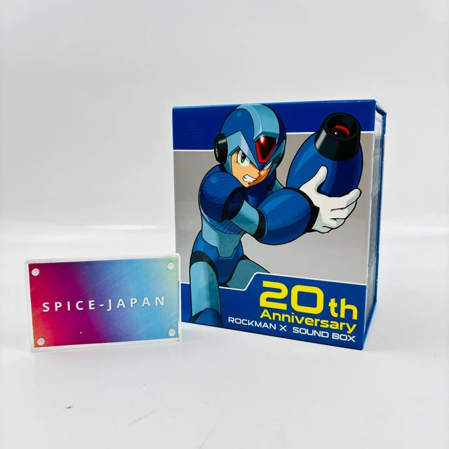 MEGAMAN ROCKMAN X Sound Box 20th Anniversary Limited Game Music CD 12 ...