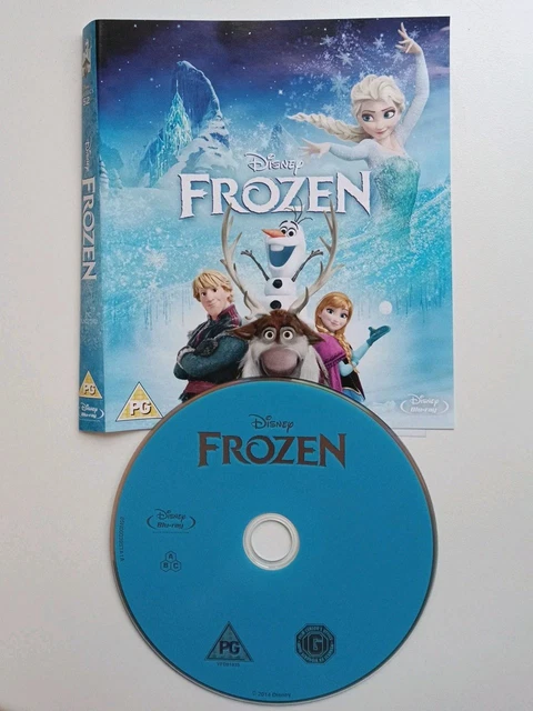 DISNEY'S FROZEN BLU-RAY - Disc & Cover Only - Free UK Postage £2.90 ...
