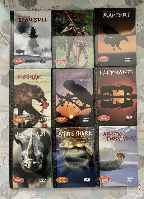 NATURAL KILLERS PREDATORS Close Up x9 DVD Bundle New Sealed £19.99 ...