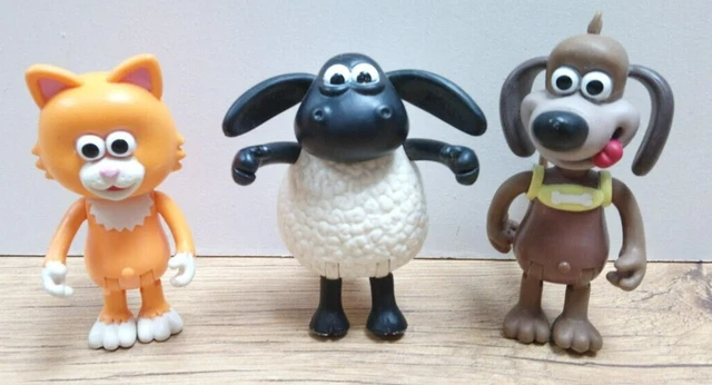 CBEEBIES SEAN THE Sheep Poseable Figures - Timmy Time, Mittens Cat ...