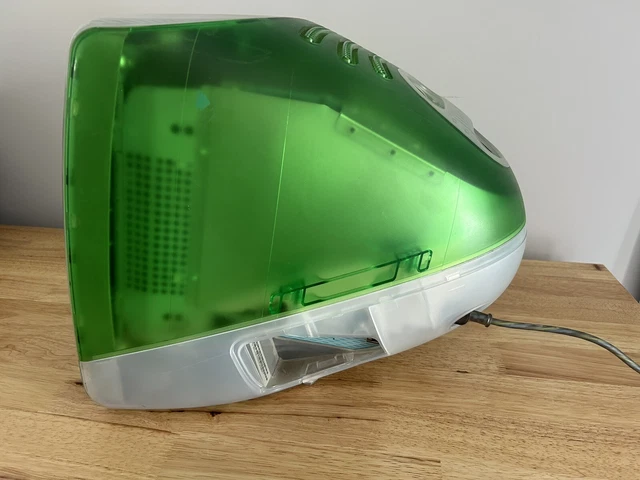 APPLE M4984 IMAC G3 Lime Green PPC G3 333MHz 160MB Ram 20GB HDD MacOS 8 ...
