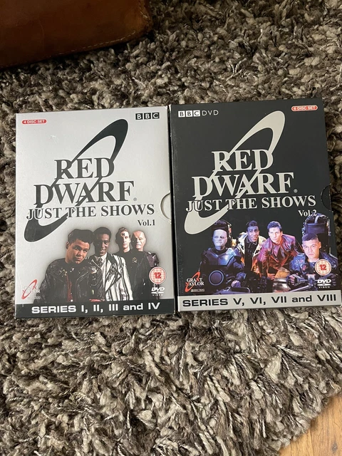 RED DWARF SERIES 1-8 DVDs Just the Shows Volumes 1 and 2. 10 DVDs EUR 14,26 - PicClick IT