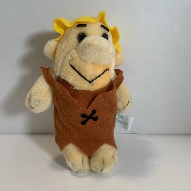NANCO BARNEY RUBBLE Flintstones 6”Plush Hanna Barbera Stuffed Doll ...