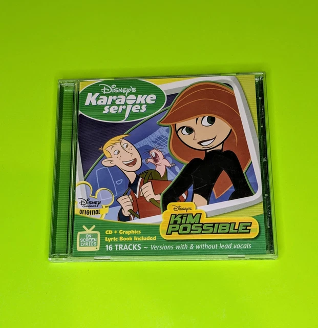 DISNEYS KIM POSSIBLE Karaoke Series CD With Lyrics Booklet $19.95 ...