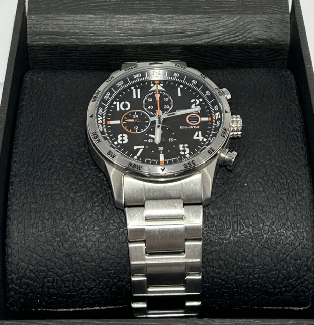 CITIZEN ECO-DRIVE CORE Collection Solar Powered 43mm Mens Watch CA0790 ...