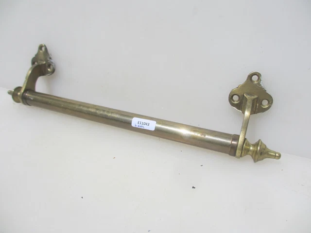 ANTIQUE BRASS SASH Window Bar Lift Old Trunk Handle Pull Vintage 13" £ ...