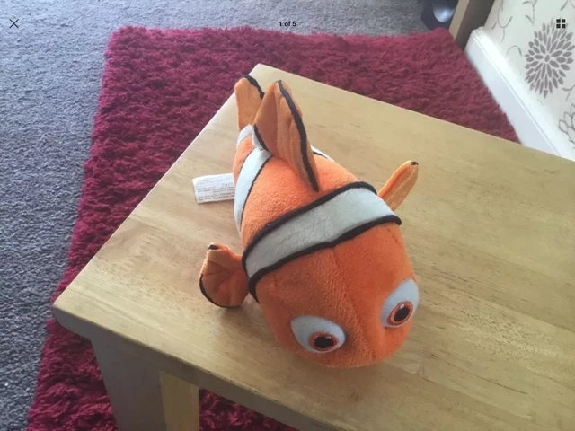 DISNEY PIXAR FINDING Nemo Talking Soft Plush 9” £5.99 - PicClick UK