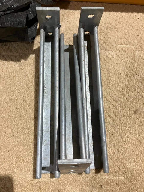 300MIL GALV STEEL Cantilever Bracket 41x41mm Cross Section Cantilever ...