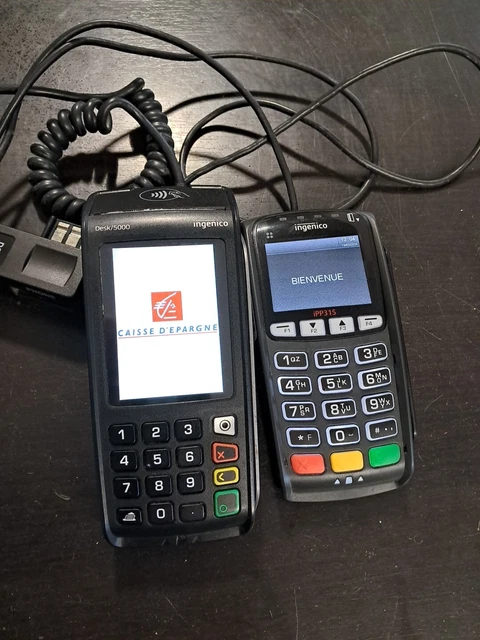 APPAREIL CB TPE ingenico desk/5000 + pad ipp315 (bien lire la ...