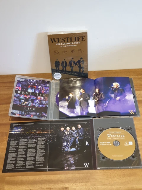 WESTLIFE LIVE DVD Bundle O2, Croke Park, Number ones, New Sealed ...