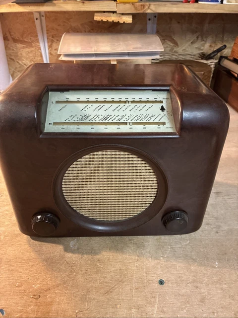 BUSH DAC 90 Bakelite Radio Vintage Bakelite Good Case Untested Loft ...