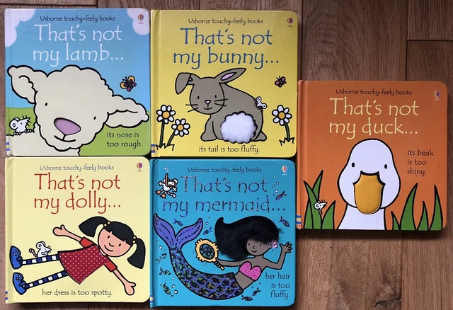 THATS NOT MY Book Bundle X 5 Books Dolly Mermaid Lamb Duck Bunny £14.95 ...