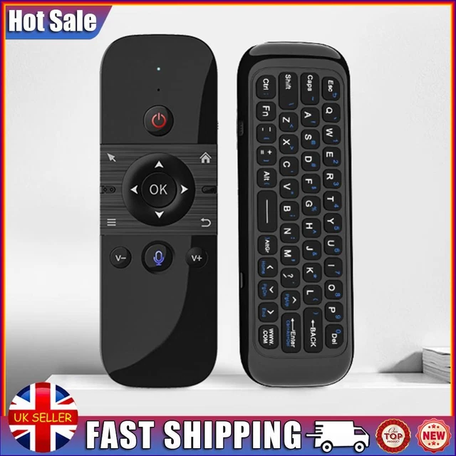 AIR MOUSE VOICE Control with USB Receiver 2 in 1 Remote Control for ...
