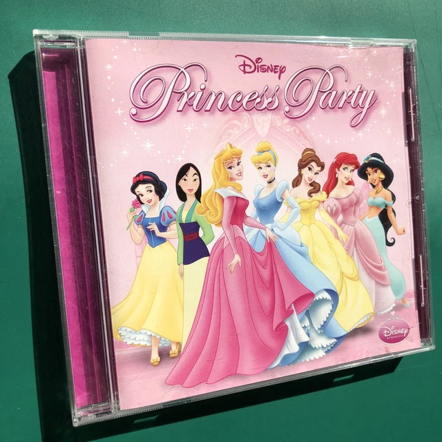 DISNEY'S PRINCESS PARTY CD Don Grady Marty Panzer Mulan Cinderella ...