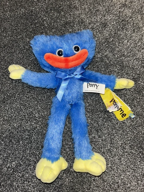 OFFICIAL POPPY PLAYTIME Blue Smiling Huggy Wuggy 9” Soft Plush Toy £11. ...