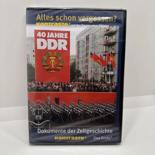 40 JAHRE DDR - Alles schon vergessen? Das Erste /RBB Kontraste NEU OVP ...