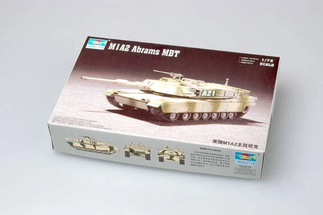 (TRU07279) - TRUMPETER 1:72 - M1A2 Abrams EUR 24,26 - PicClick DE