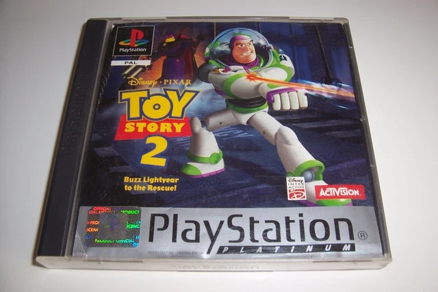 TOY STORY 2 Disney Pixar PS1 Buzz Lightyear ( Playstation 1 PAL UK Game ...