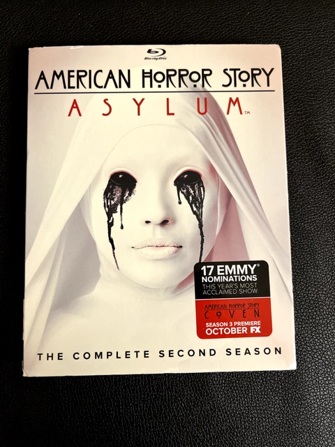 AMERICAN HORROR STORY: Asylum (Blu-ray Disc, 2013, 3-Disc Set) Season 2 ...